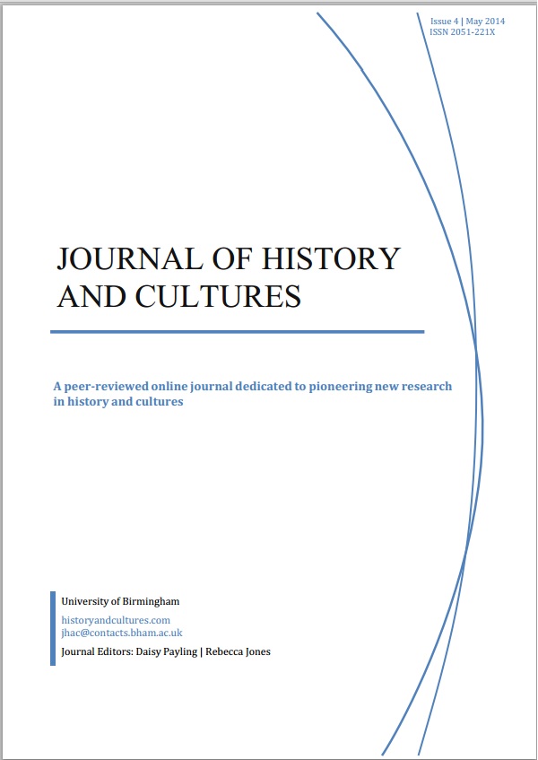 Issue 5: January 2015 | Journal of History and Cultures